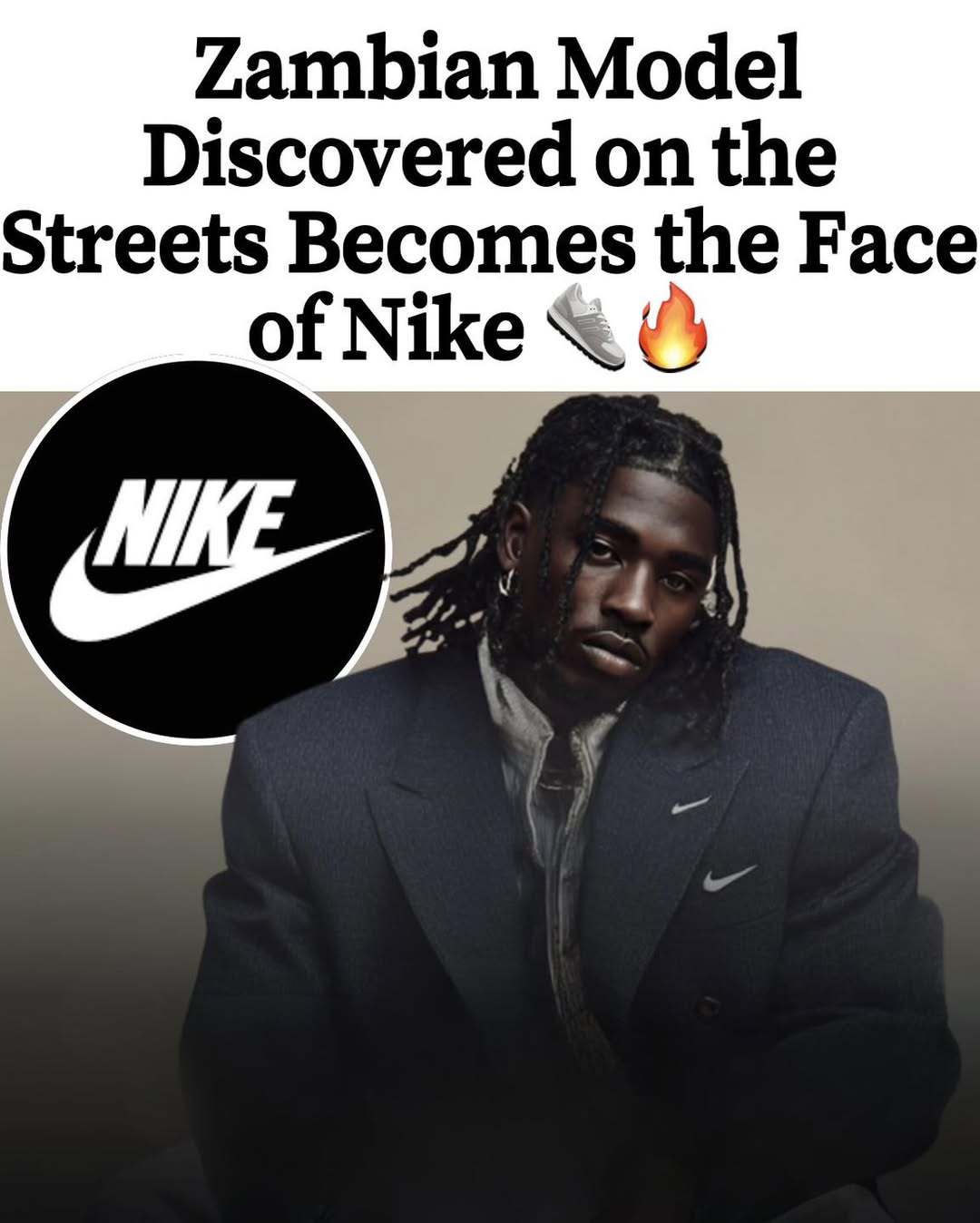 Zamibian Model Discovered on the Streets Become the Face of Nike - EMP ...