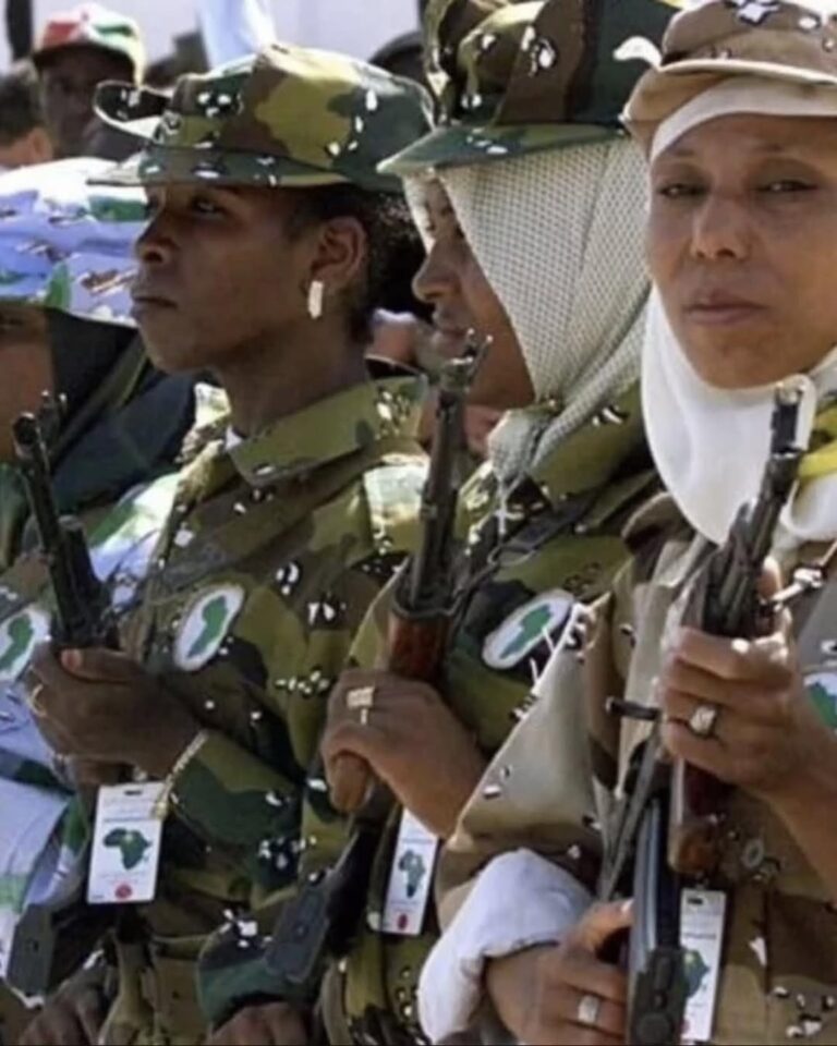 Inside Muammar Gadaffi's All-Female Bodyguard Unit - EMP PRESS